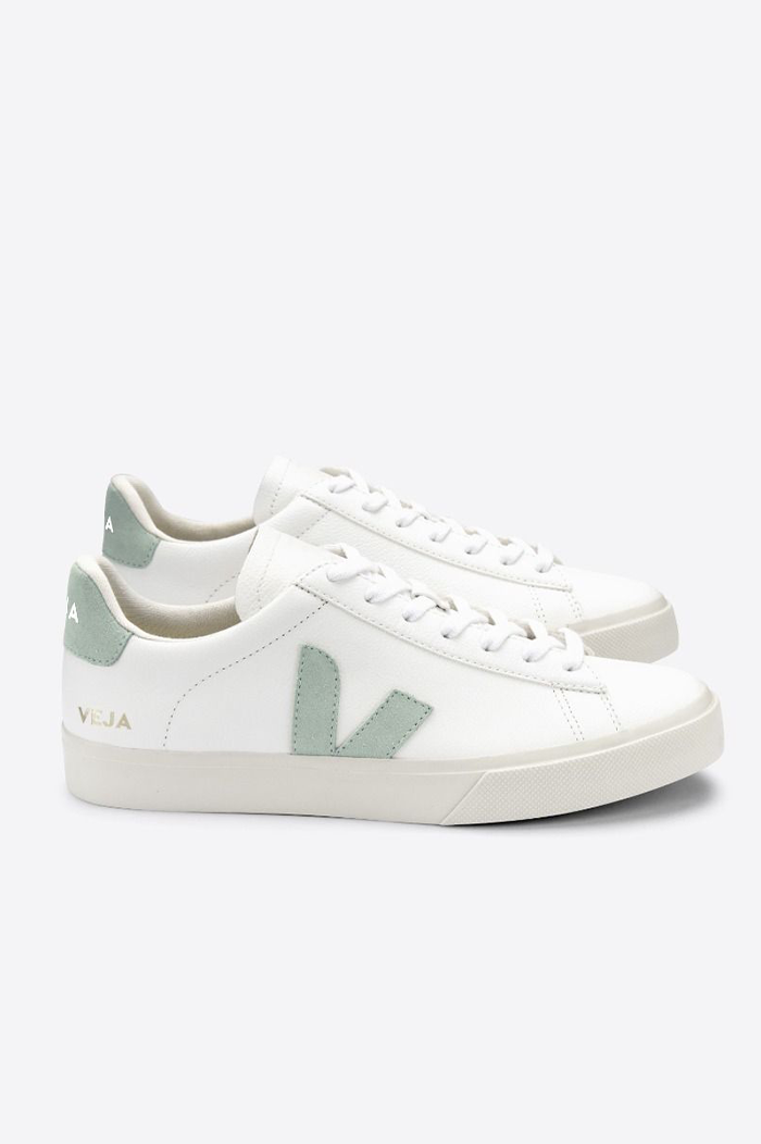 Shop VEJA Extra White Matcha Campo Sneaker Online True Store