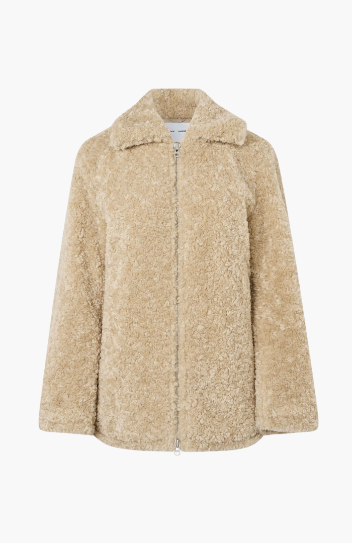 Shop Samsøe Samsøe Oatmeal Salilly Jacket Online | True Store