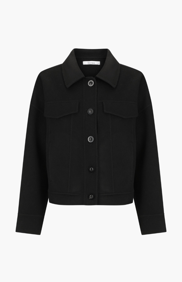 Shop Morrison Black Zac Jacket Online | True Store